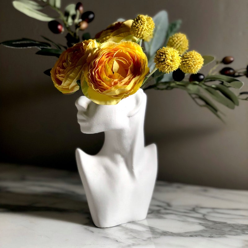 Bust Vase - Etsy UK