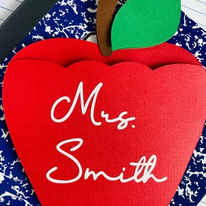 Teacher Gift Card Holder - Teacher Gift - Teacher Appreciation Week ...