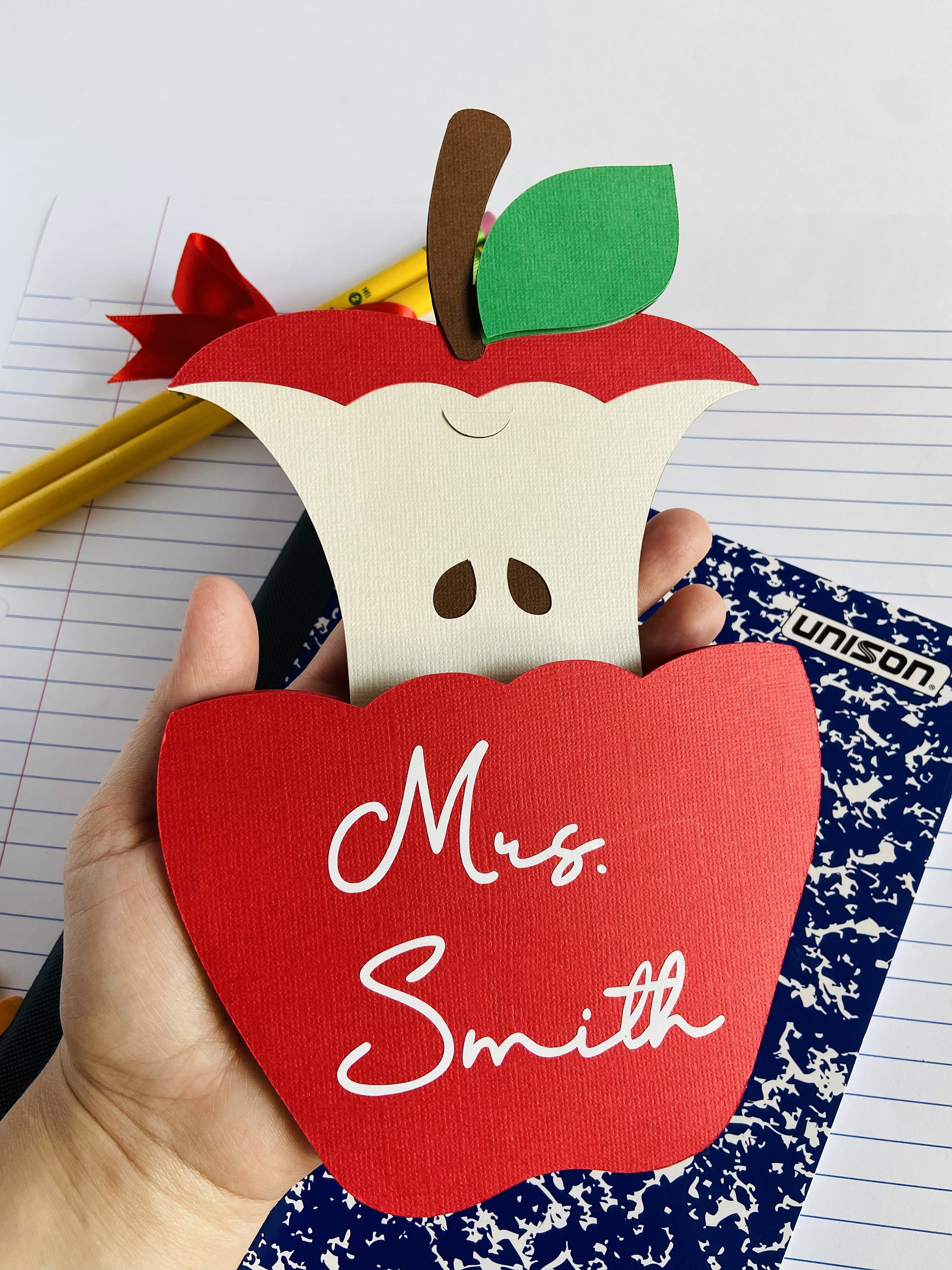 Teacher Gift Card Holder - Teacher Gift - Teacher Appreciation Week ...