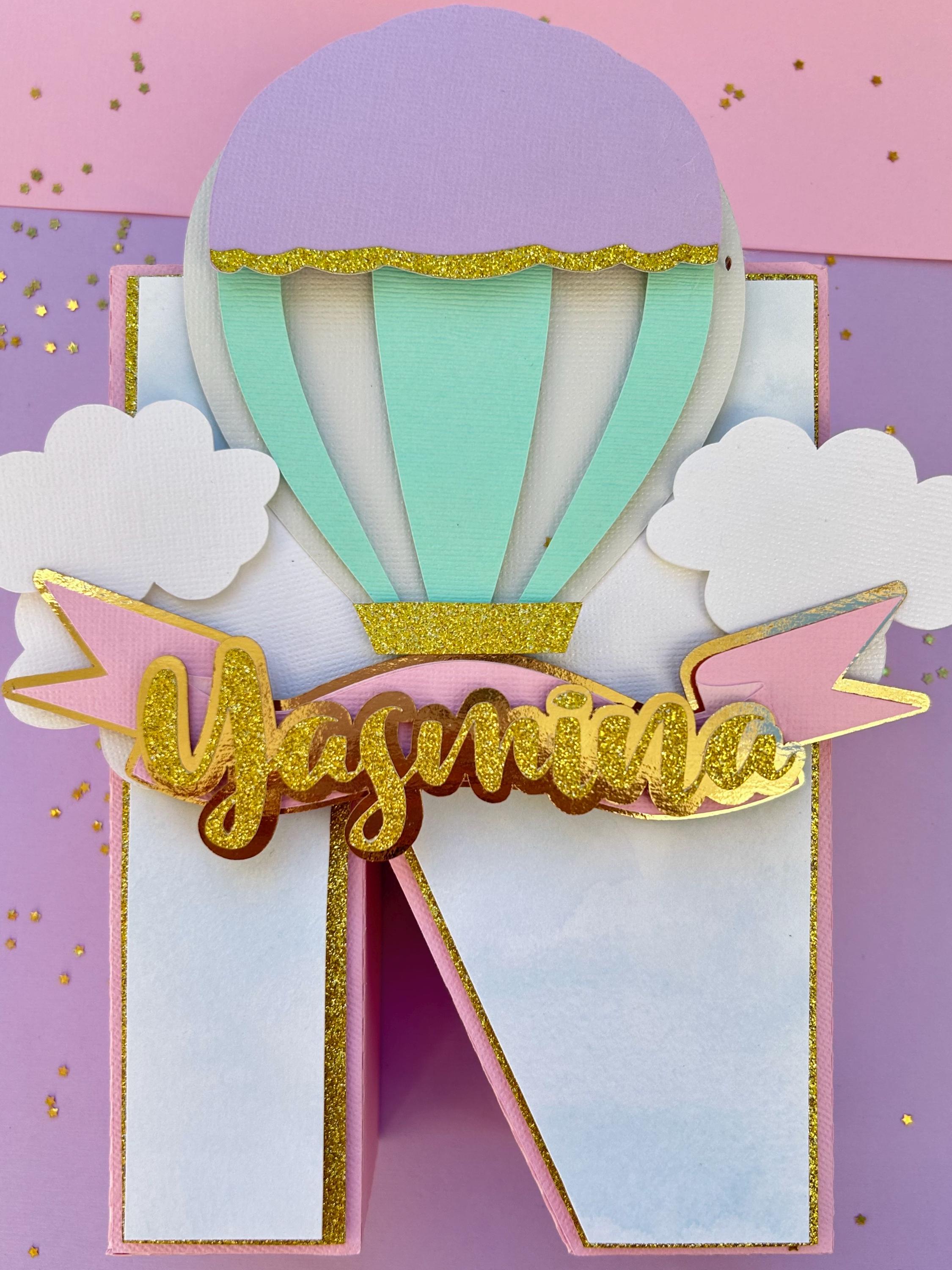 Hot Air Balloon 3D Letters, Hot Air Balloon Decor, Up, up & Away Baby ...