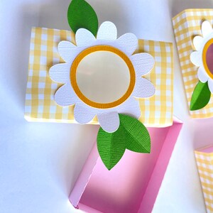 Daisy Favor Box, Daisy Birthday Decorations, Flowers Birthday Theme ...
