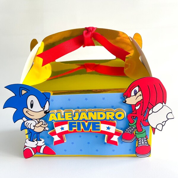 Sonic Birthday Box - Etsy