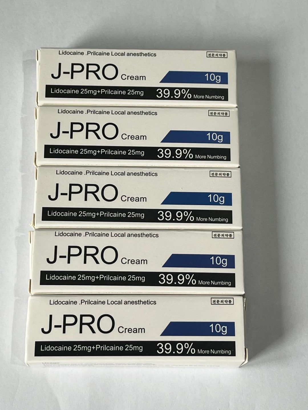 5 X 10g J-pro Numbing Cream - Etsy UK