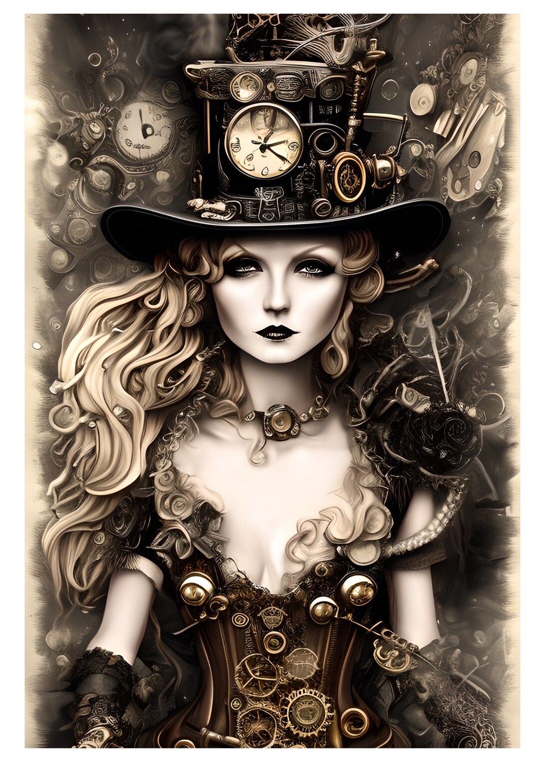 Decoupage Rice Paper LC Collection A4 A3 Decoupage Paper Steampunk decoupage-rice-paper-lc-collection-a4-a3-decoupage-paper-steampunk