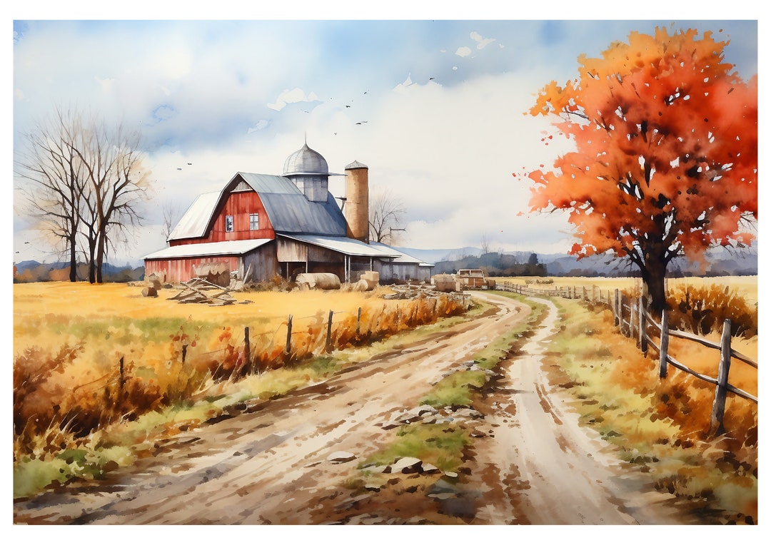 Decoupage Rice Paper, LC Collection, A3 Decoupage Paper, Farm Image ...