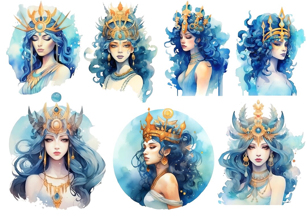 Decoupage Rice Paper, LC Collection, A4 Decoupage Paper, Goddess Images ...