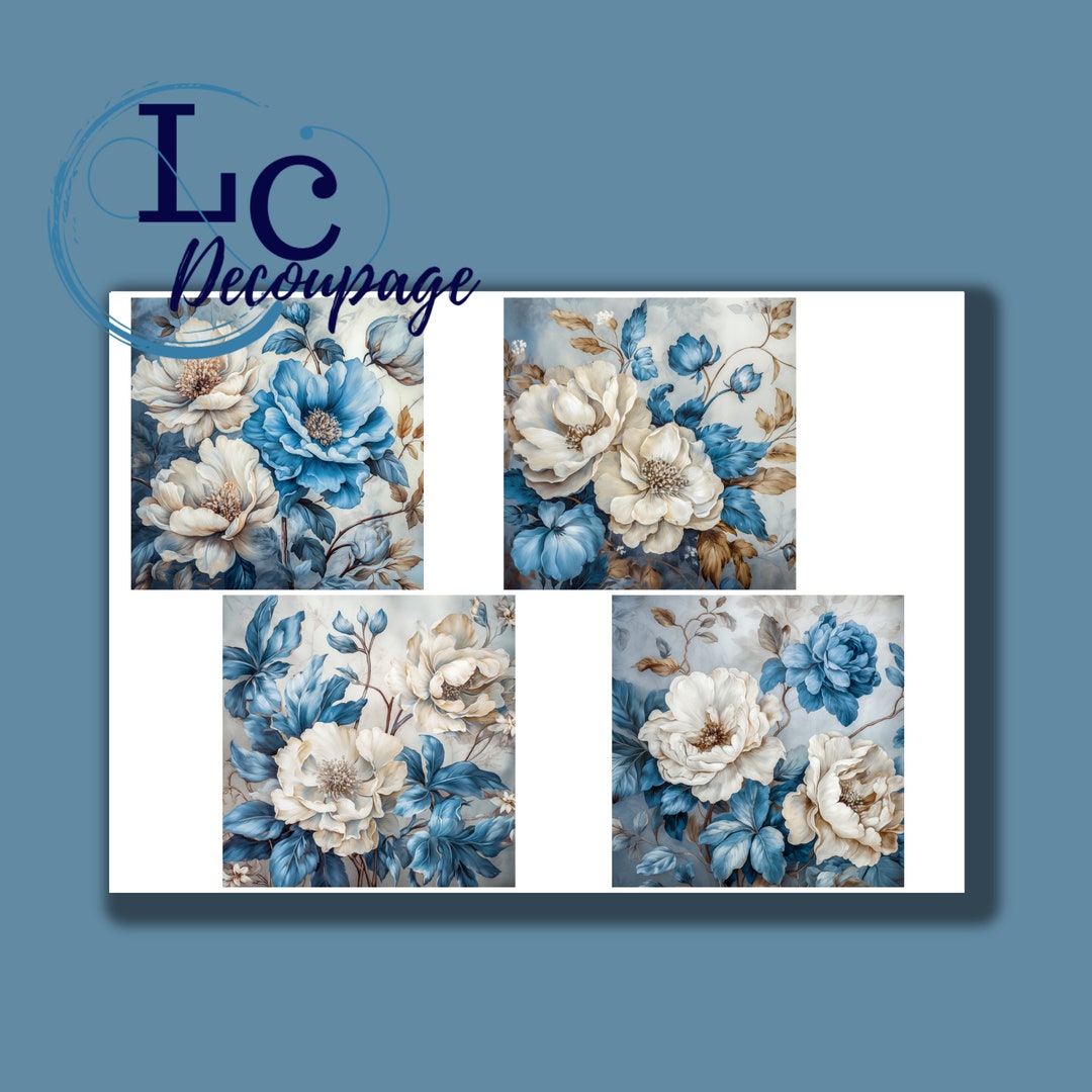 Decoupage Rice Paper, Coaster Designs, Decoupage Paper, Flower Images ...