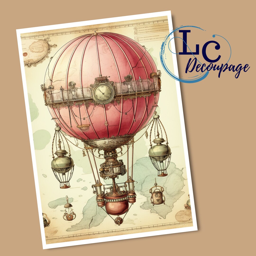 Decoupage Rice Paper, A4 & A3 Rice Paper, Decoupage Craft, Hot Air ...