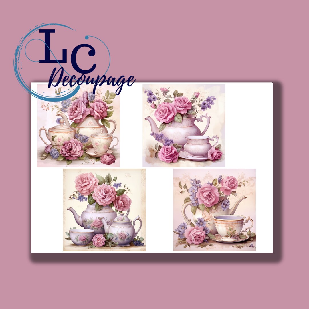 Decoupage Rice Paper, Coaster Designs, Decoupage Paper, Decorative ...