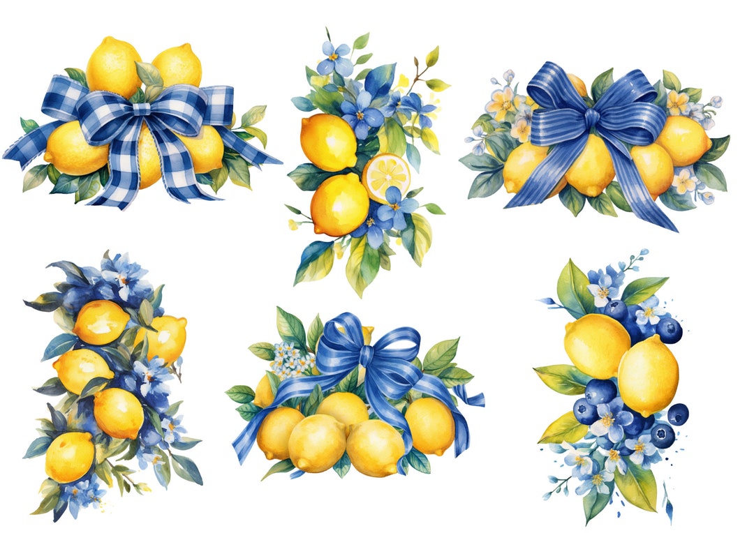 Decoupage Rice Paper, LC Collection, A4 Decoupage Paper, Lemon Images ...