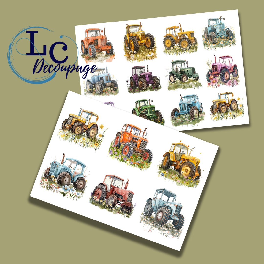 Decoupage Rice Paper DIY Project, Printed Rice Paper for Decoupage ...