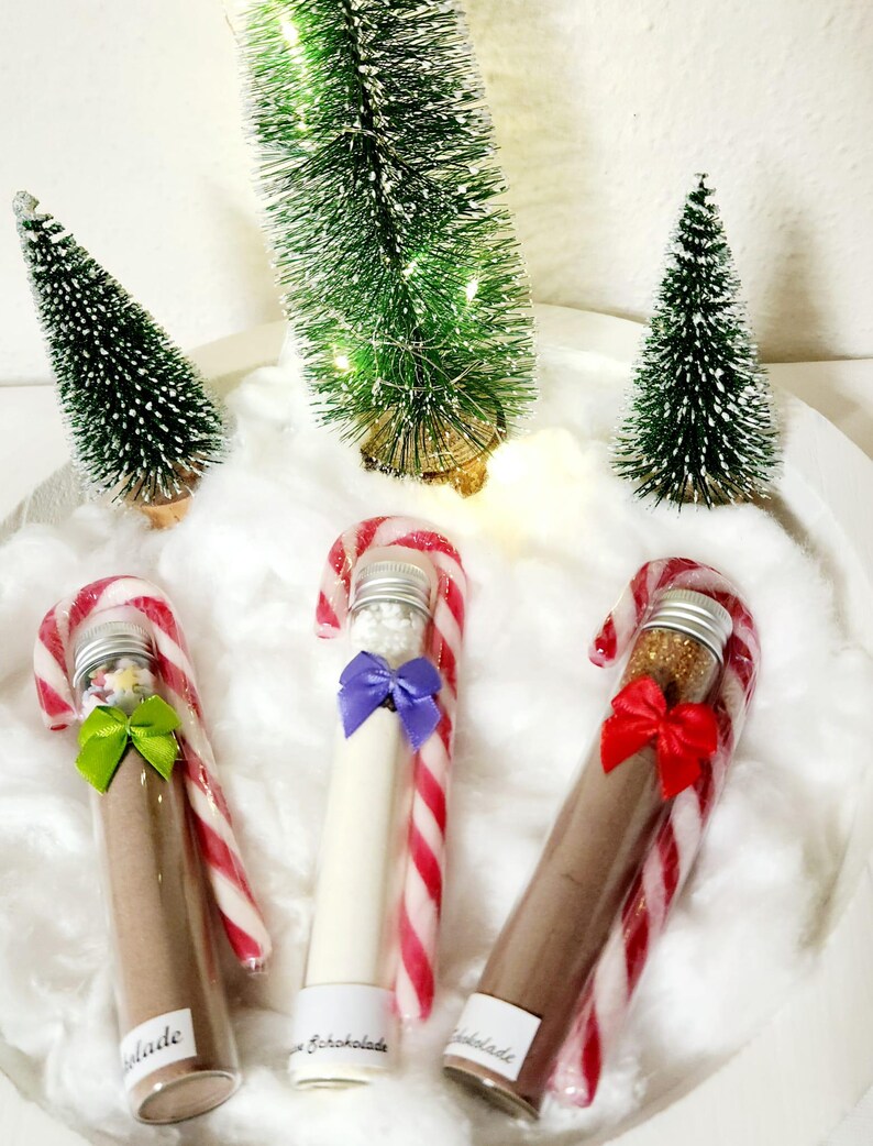 Genuine Swiss Hot Chocolate in a Test Tube, a Souvenir, Gift for Guests ...