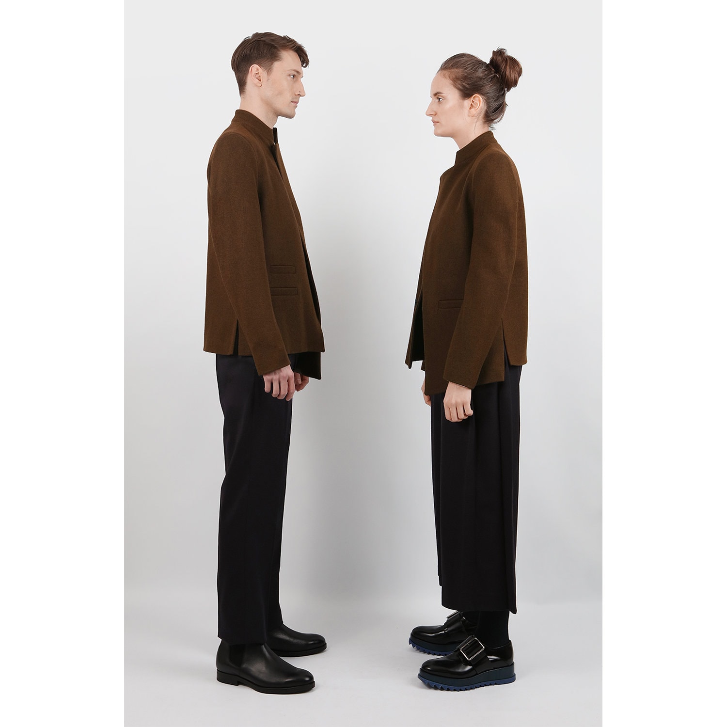 Asymmetrical Front Wool Jacket - Etsy