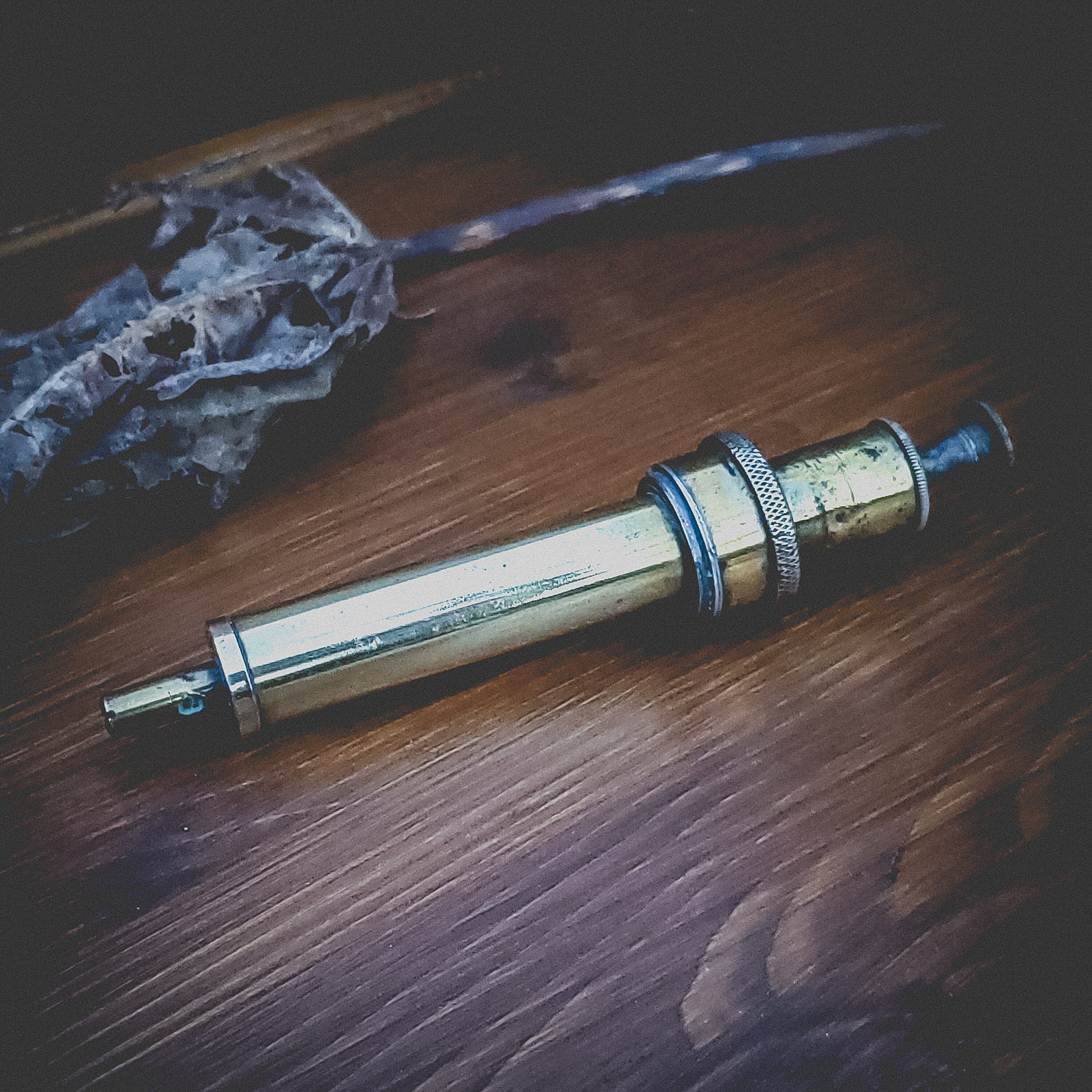 Unusual French Antique Brass Syringe, in Beautiful Condition Over 100 ...