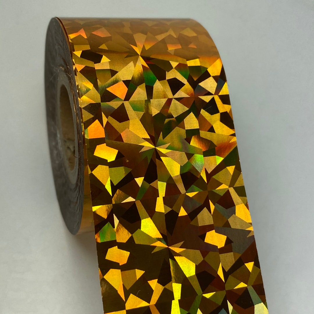 Gold Shards Nail Foil Transfer Sticker Decals 1 METER - Etsy