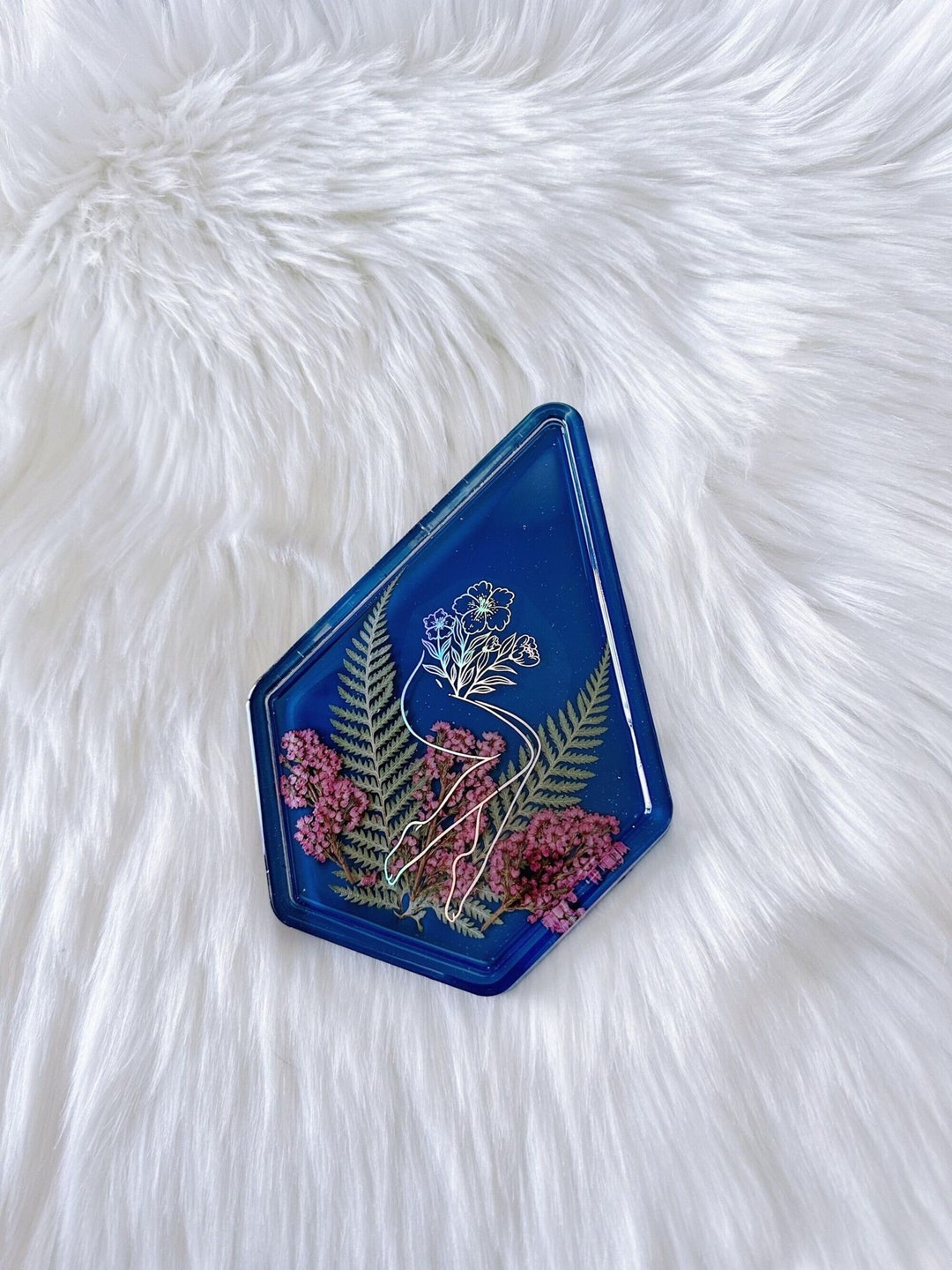 Flower Girl Terrarium Tray Rolling Tray Jewelry Dish - Etsy