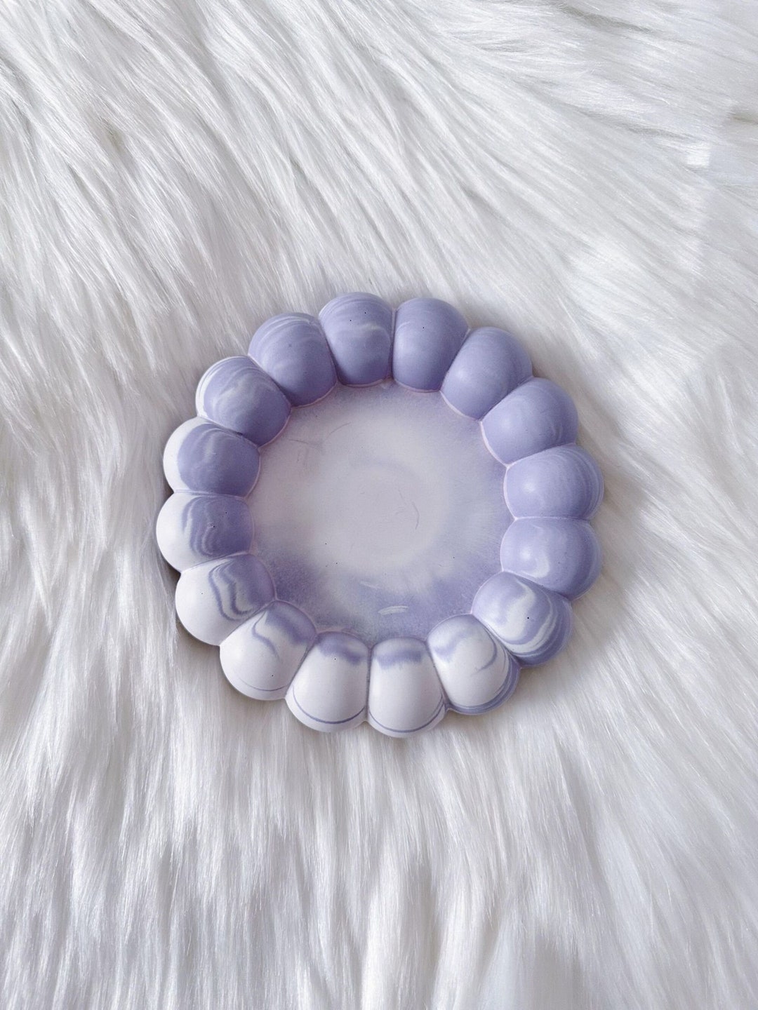 Lavender Bubble Tray Rolling Tray, Jewelry Dish, Trinket Dish, Handmade ...