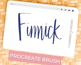 Procreate Brush Calligraphy Brush for Procreate on Ipad | Etsy
