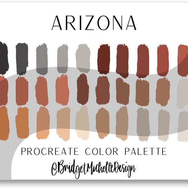 Desert Color Palette - Etsy