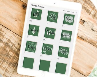 Procreate Stack Cover, Procreate Book Stack Cover Photo, Procreate Tool ...