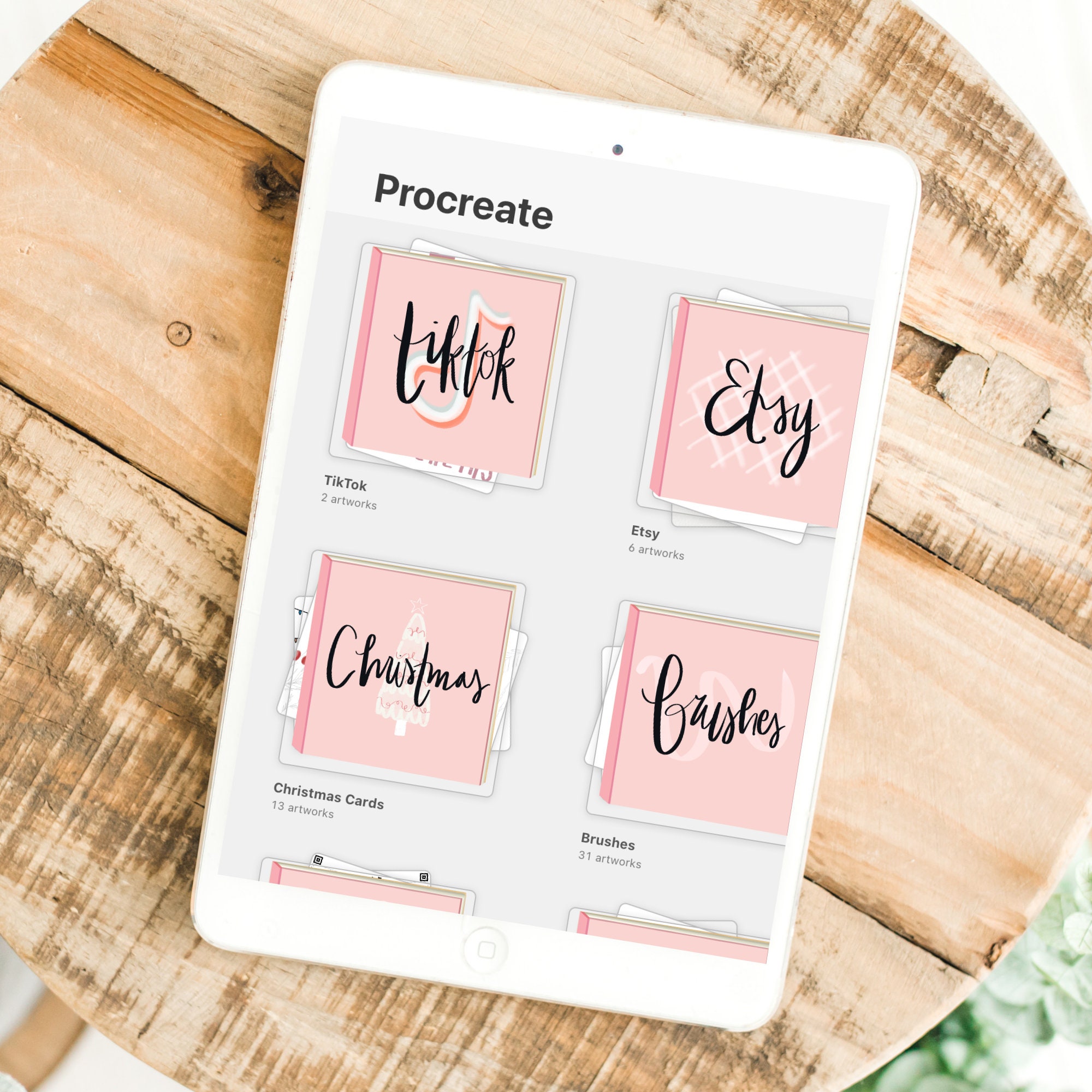 Procreate Stack Cover, Procreate Book Stack Cover Photo, Procreate Tool ...