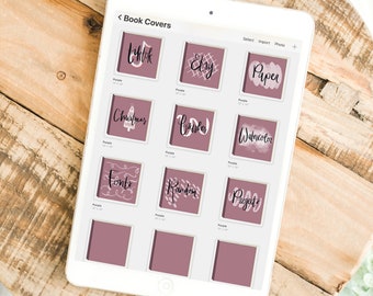 Procreate Stack Cover, Procreate Book Stack Cover Photo, Procreate Tool ...