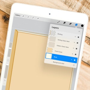 Procreate Stack Cover, Procreate Book Stack Cover Photo, Procreate Tool ...