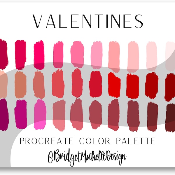 Procreate Color Palette Color Palette Color Swatches Color Chart ...