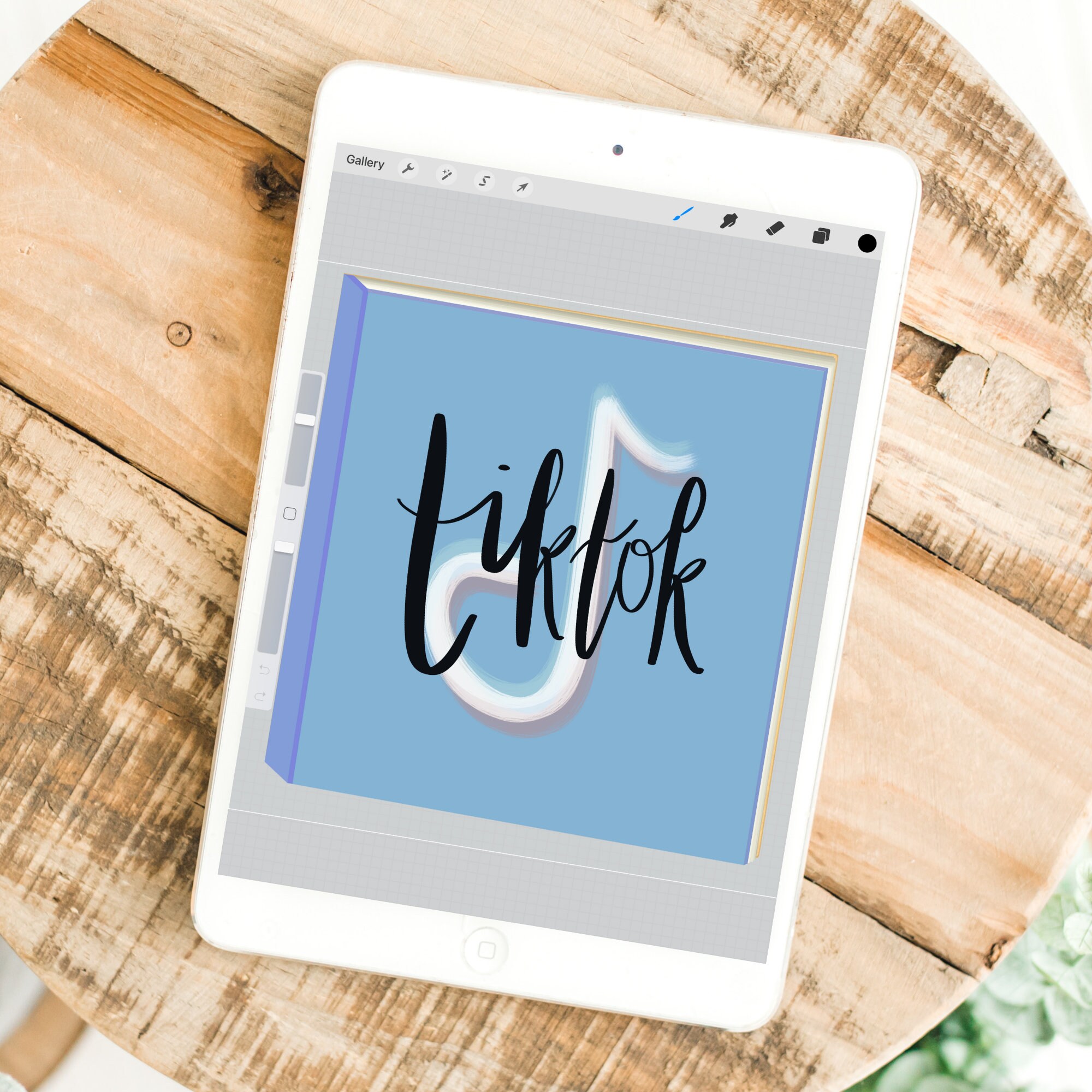 Procreate Stack Cover, Procreate Book Stack Cover Photo, Procreate Tool ...