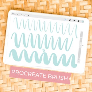 Procreate Brush | Calligraphy Brush for Procreate on iPad | Lettering ...