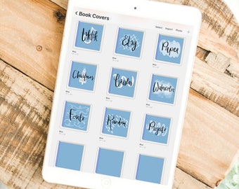 Procreate Stack Cover, Procreate Book Stack Cover Photo, Procreate Tool ...