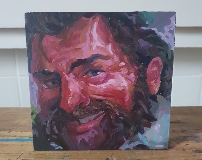 Disco Elysium Harry Du Bois the Expression Oil Painting - Etsy
