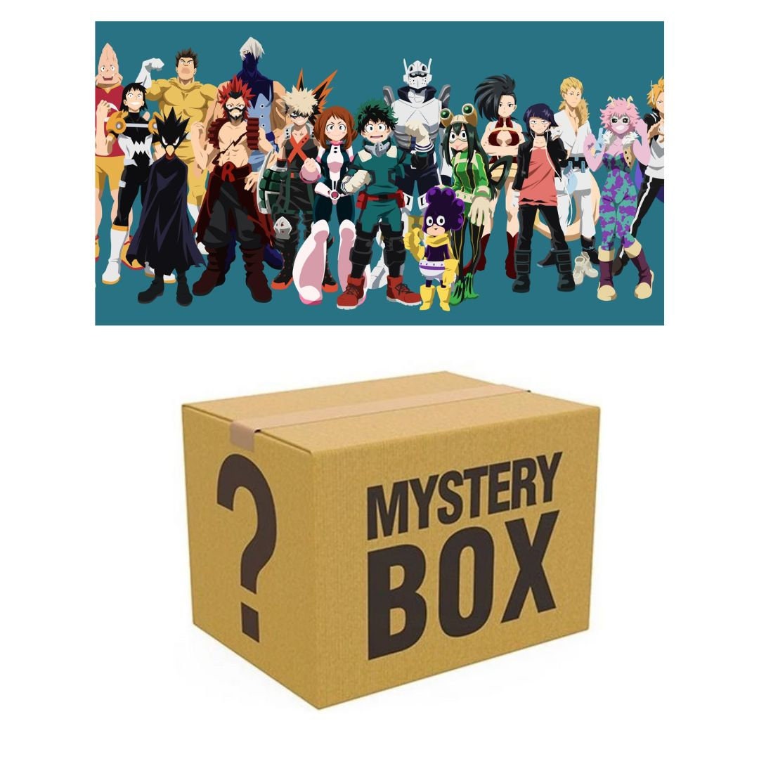 MHA Mystery Box Anime Box We LOVE My Hero Academia Great for Gifts - Etsy