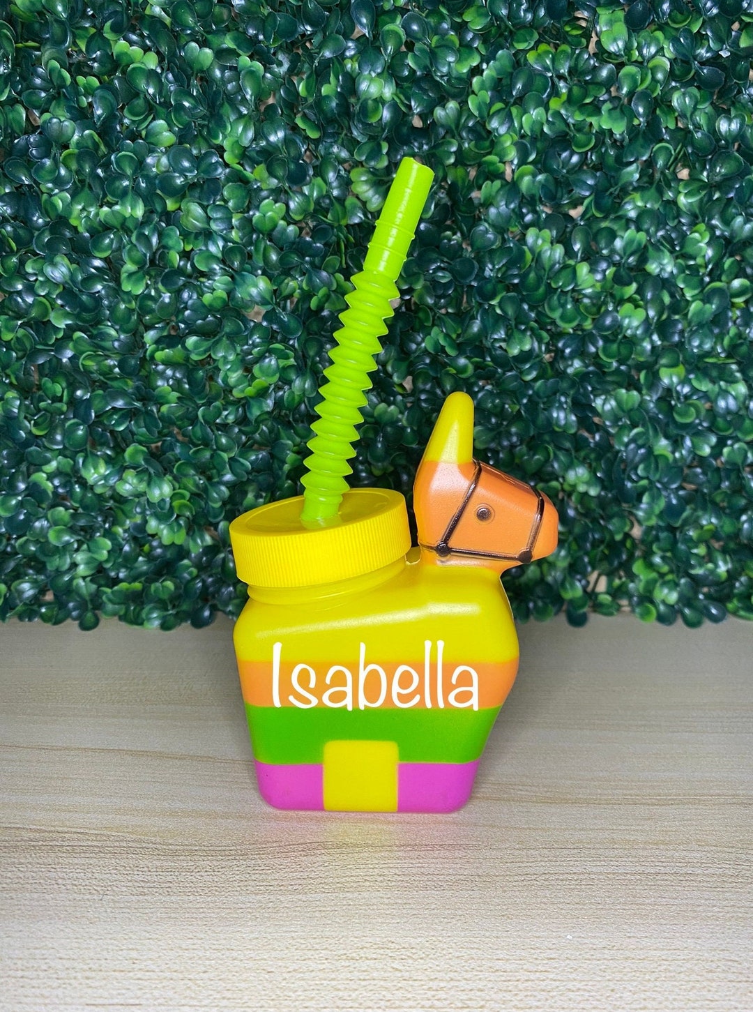 Piñata Cup With Lid and Straw Kids & Adults Personalized - Etsy