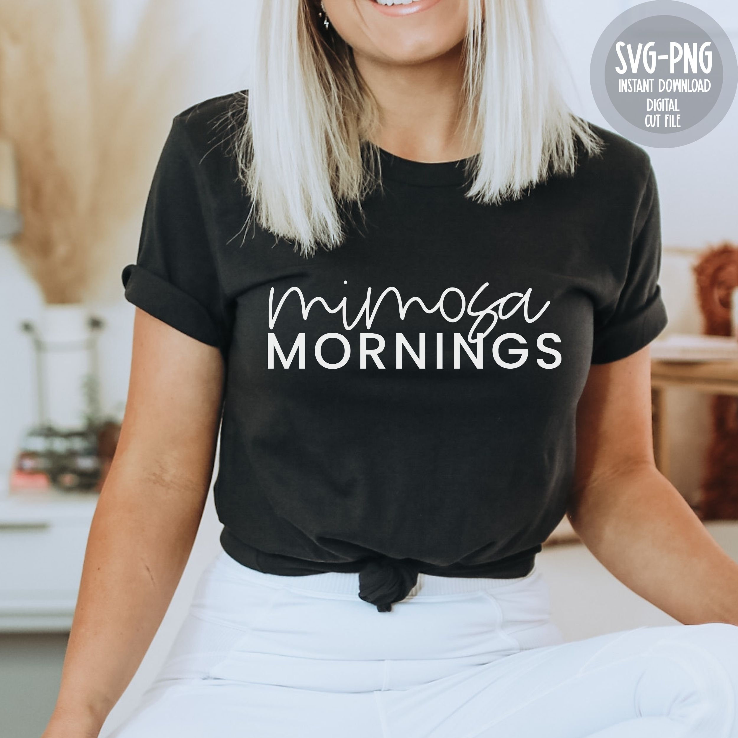 Mimosa Svg Alcohol SVG Funny Wine SVG Cut Files Day - Etsy