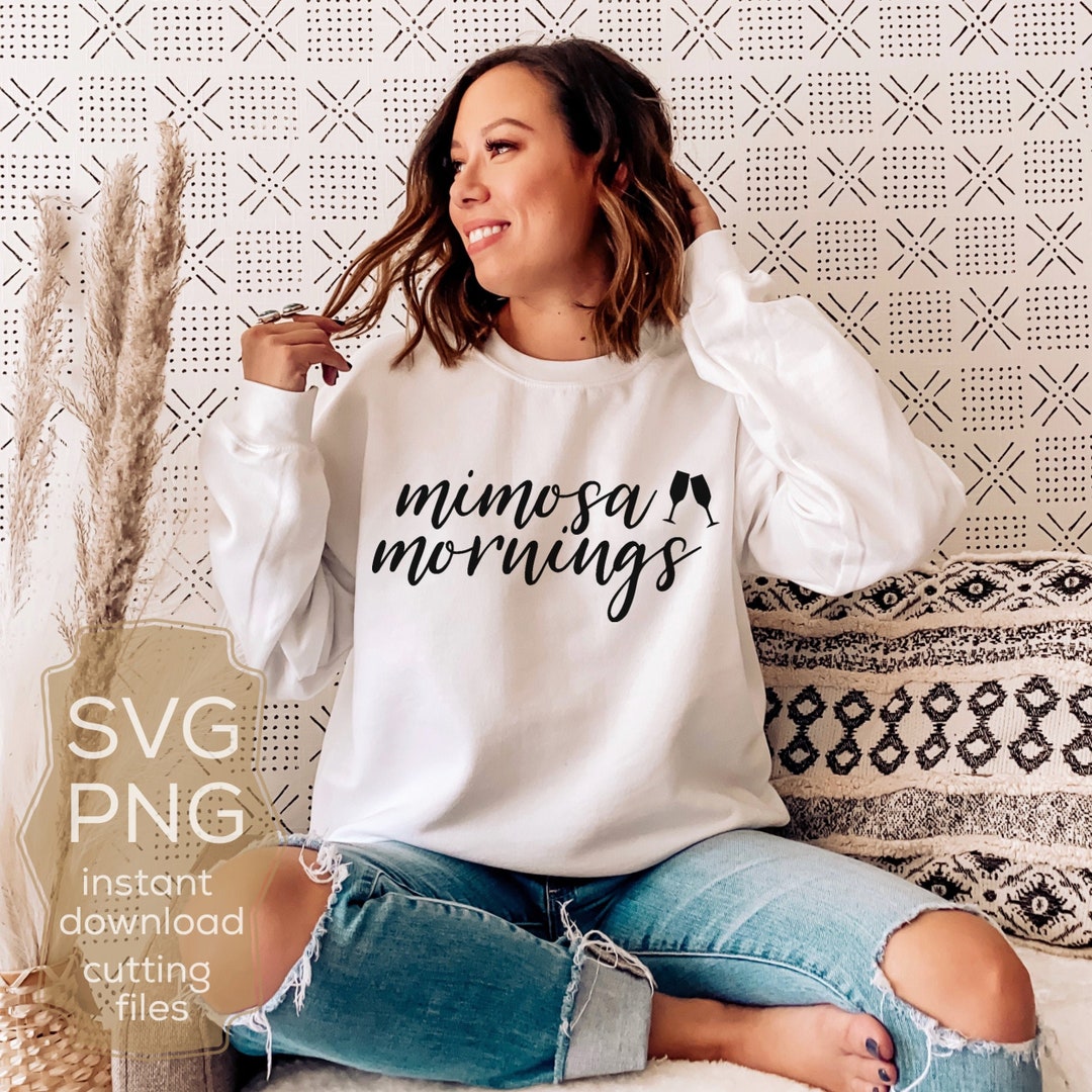 Mimosa Svg, Alcohol SVG, Funny Wine SVG Cut Files, Day Drinking SVG ...