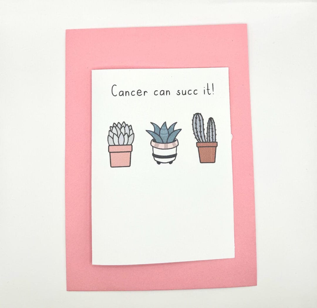 Funny Cancer Get Well Card - Etsy