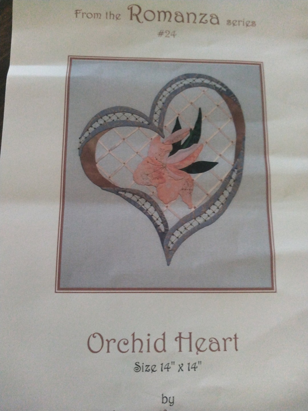 From the Romanza Series 24 Orchid Heart - Etsy