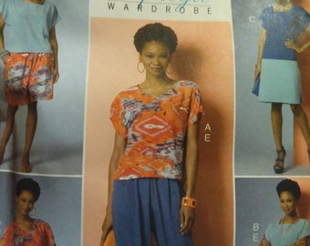 Uncut Butterick Sewing Pattern 6215 Fast and Easy Top Pattern Size Xsm ...