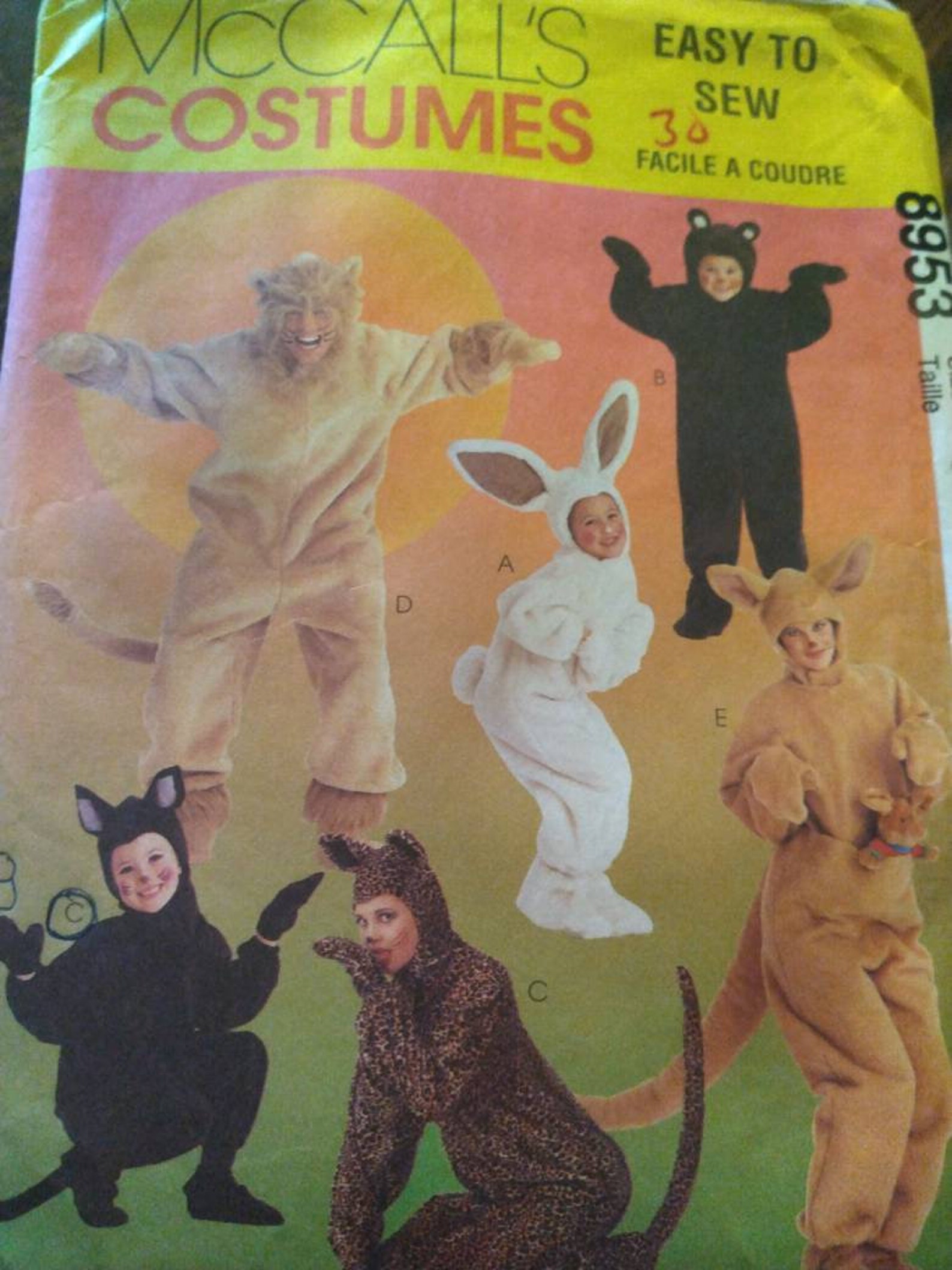 Mccalls Costumes Easy to Sew Multiple Sizes 8953 - Etsy