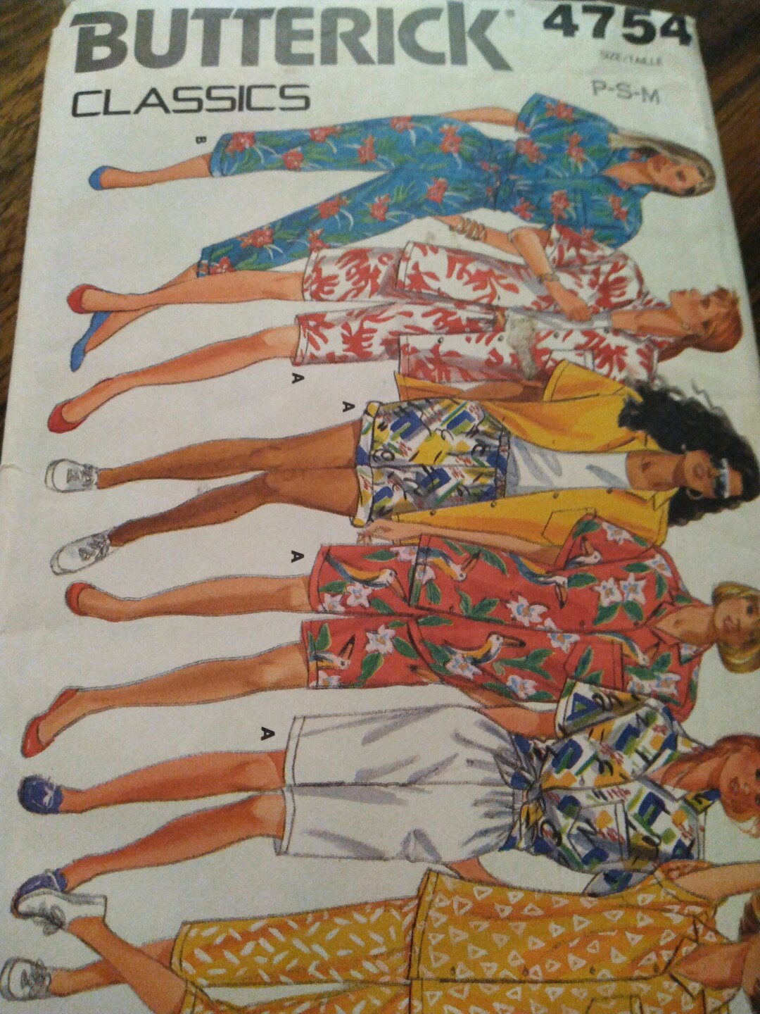 Butterick Classics 4754 Size Medium - Etsy