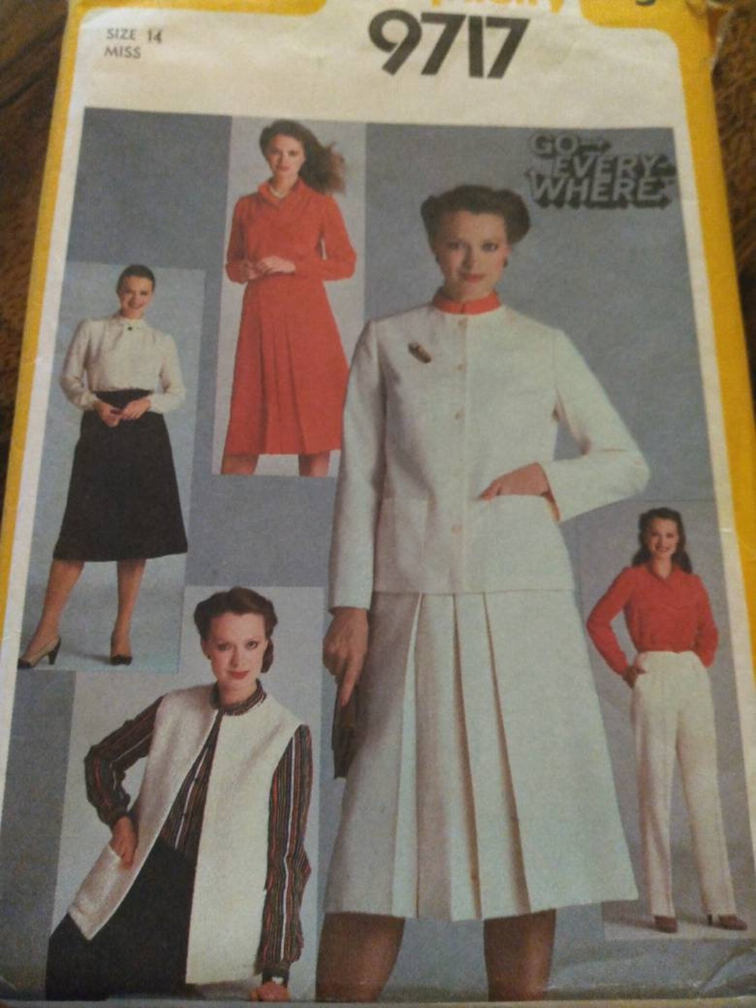 Vintage Uncut Simplicity 9717 Go Everywhere Pattern - Etsy