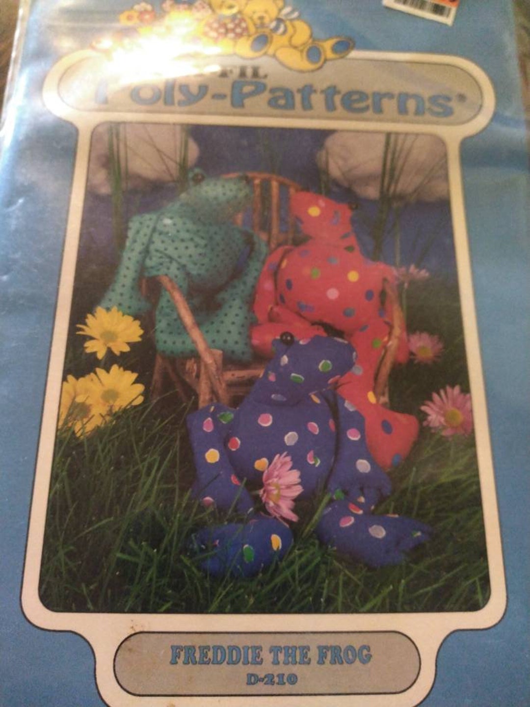 Poly-fil Poly-patterns Freddie the Frog D-210 - Etsy