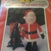 Poly-fil Poly-patterns Santa With Tree D-211 - Etsy