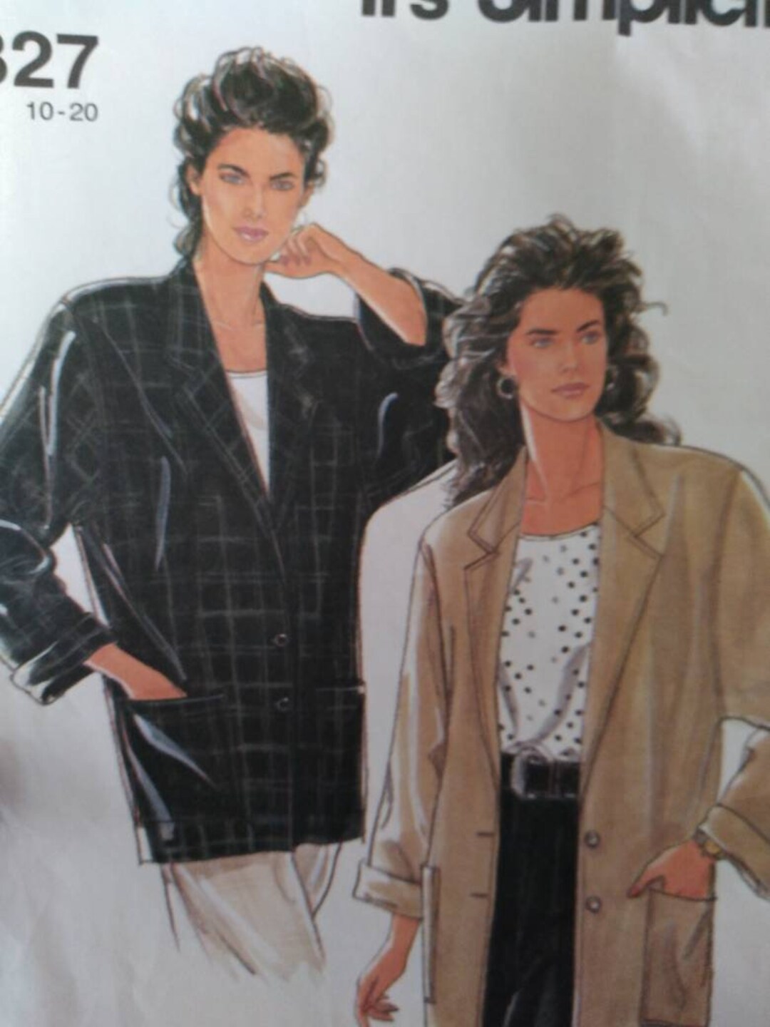 Cut Vintage Simplicity Pattern 9827 - Etsy