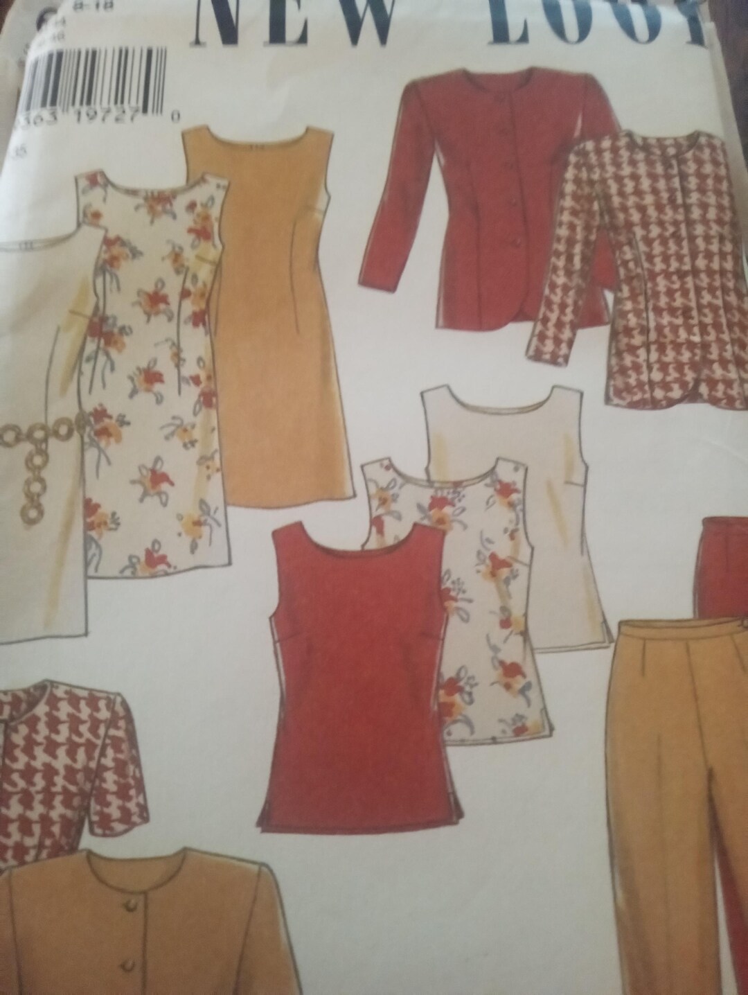 Uncut Simplicity New Look 6577 8-18 - Etsy