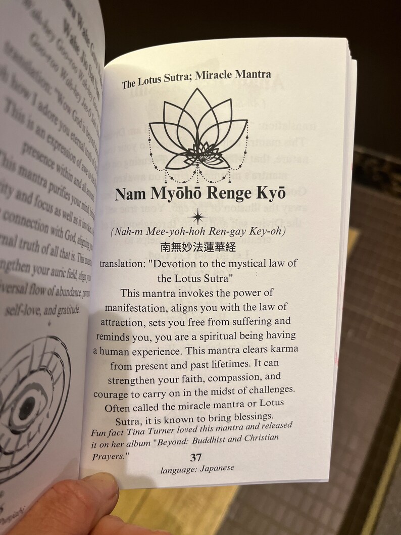 Sacred Mantras by Yogi Jody - Etsy