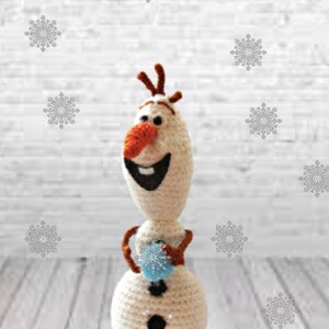 Olaf Pattern Crochet, Olaf Snowman Pattern Amigurumi, Crochet OLAF ...