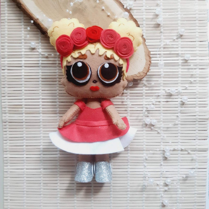 Easy Doll Pattern Felt Doll Patterns Felt Pattern Pdf - Etsy