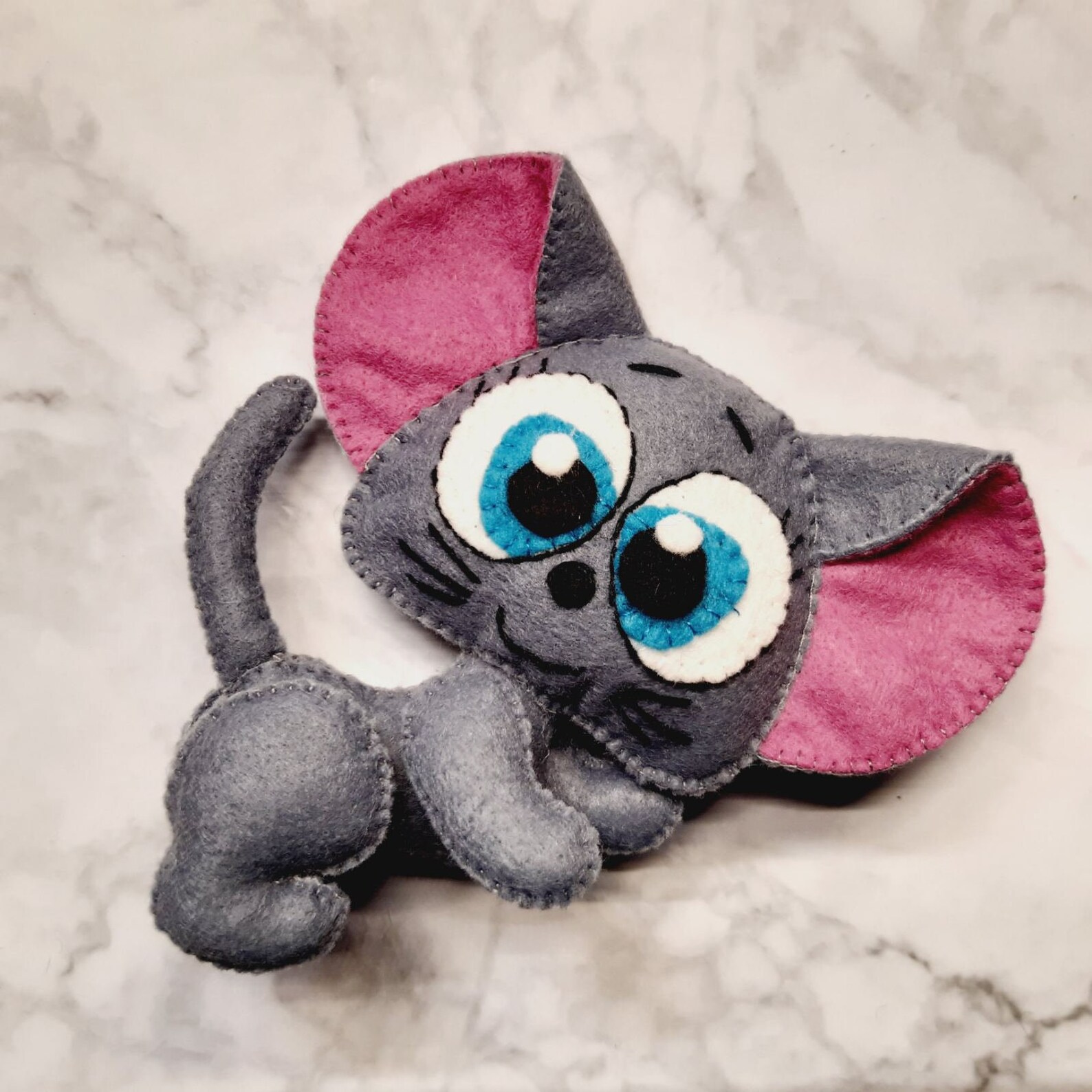 Mouse Felt PDF Pattern Felt Mouse PDF Sewing PATTERN & - Etsy